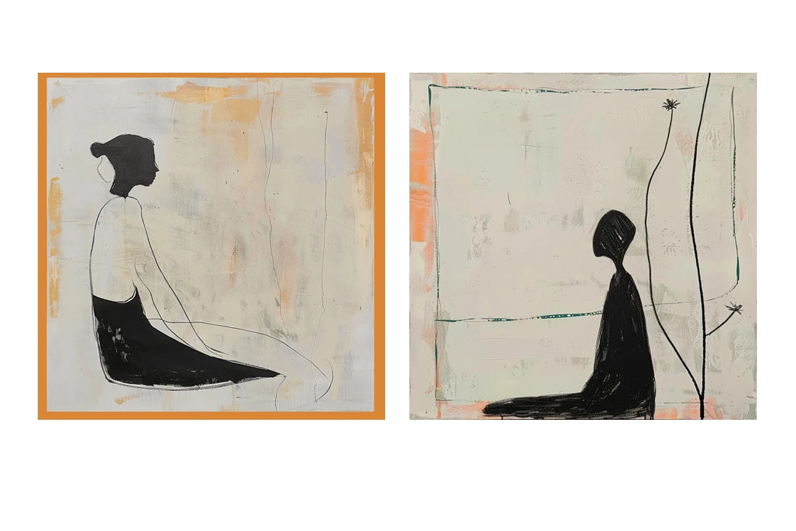 Custom Painting Set of 2